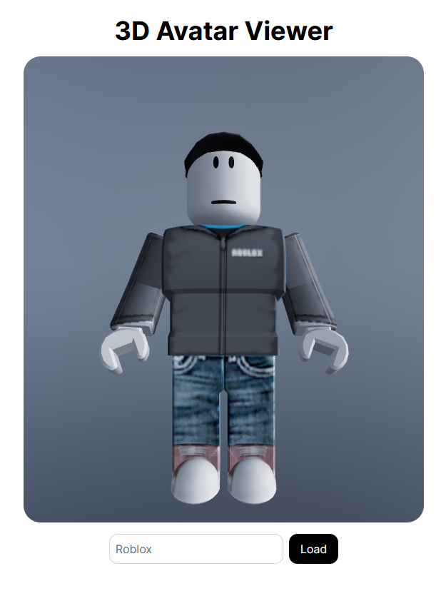 GitHub - PiratePeep/roblox-3d-avatar-viewer: An implementation of ...