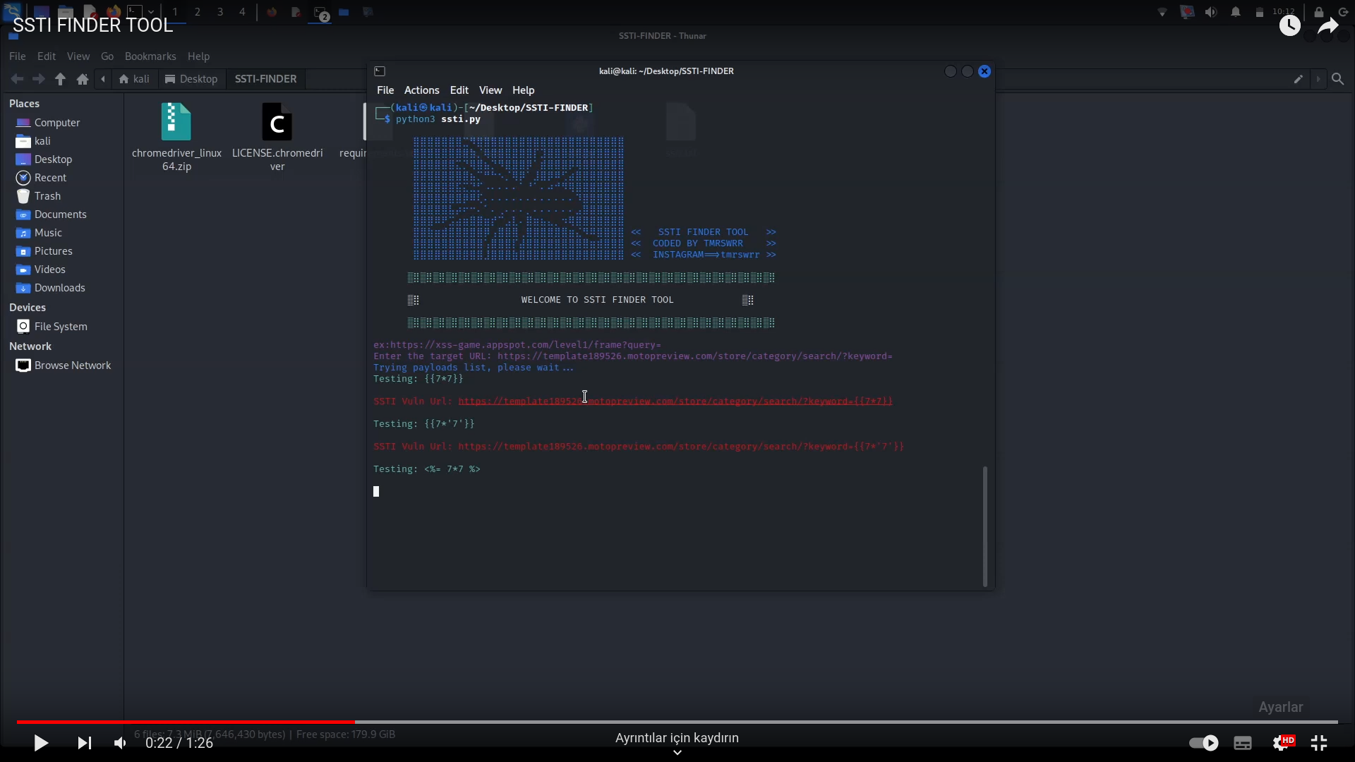 GitHub - capture0x/SSTI-FINDER: This tool is designed to detect and identify Server-Side ...