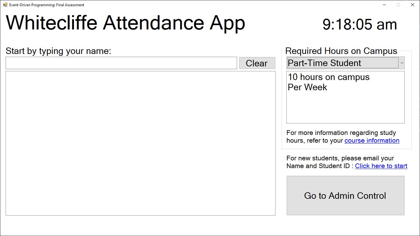 GitHub - ChungLingTsao/AttendanceTracker
