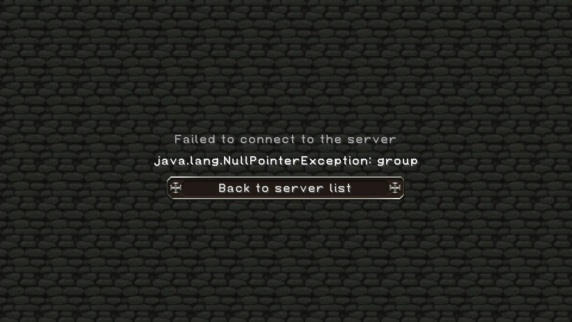 'NullPointerException: group' on connection to Waterfall. · Issue #122 · PaperMC/Waterfall · GitHub