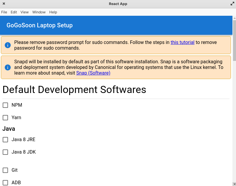 GitHub - gogosoon/go-laptop-setup: :star2: Setup development ...