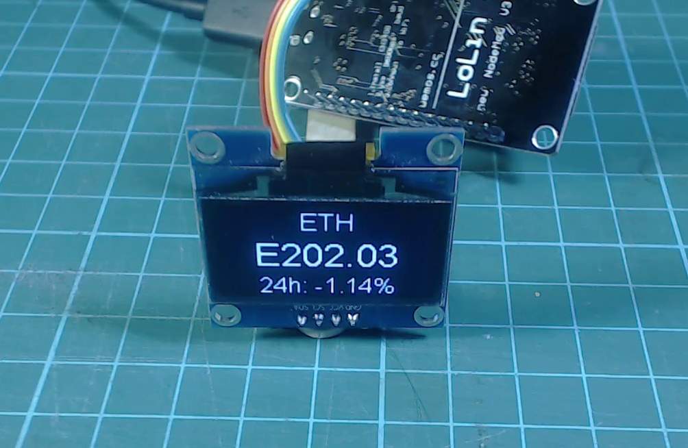 GitHub - witnessmenow/simple-arduino-crypto-display: An Arduino Crypto currency display that ...