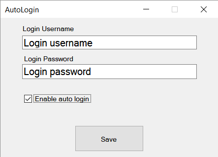 GitHub - fdisotto/windows-auto-login: Simple way for enable or disable ...