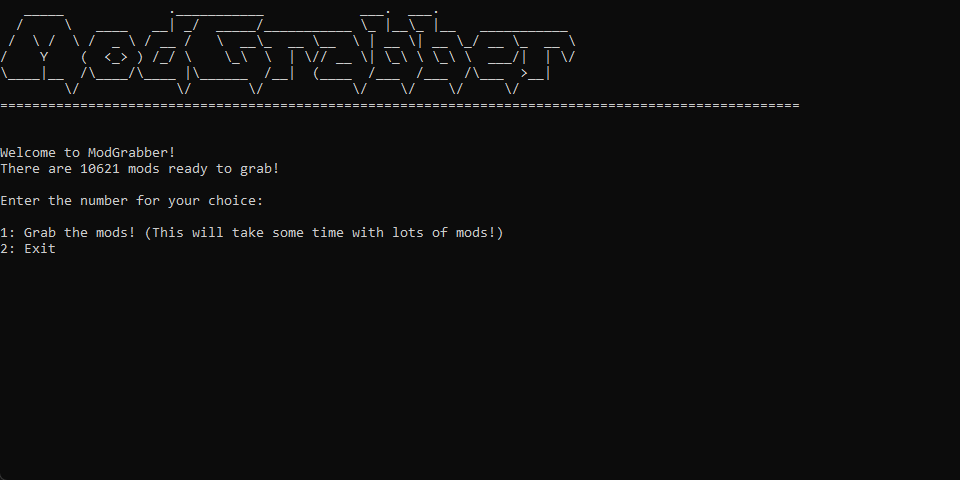 GitHub - ColtonThompson/ModGrabber