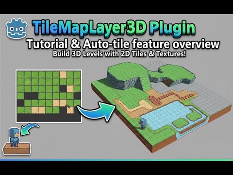 GitHub - DanTrz/TileMapLayer3D: TileMapLayer3D Godot Addon
