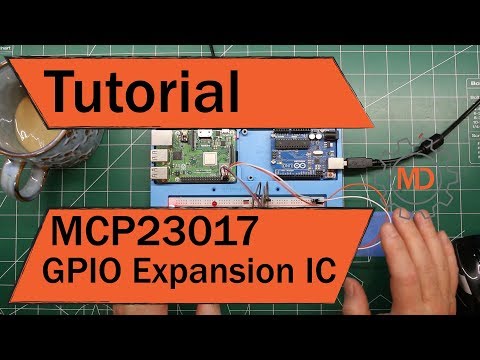 GitHub - makersdigest/T05-MCP23017-GPIO-Expander