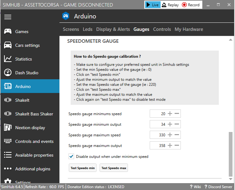 Arduino After Market Speedo support · SHWotever/SimHub Wiki · GitHub