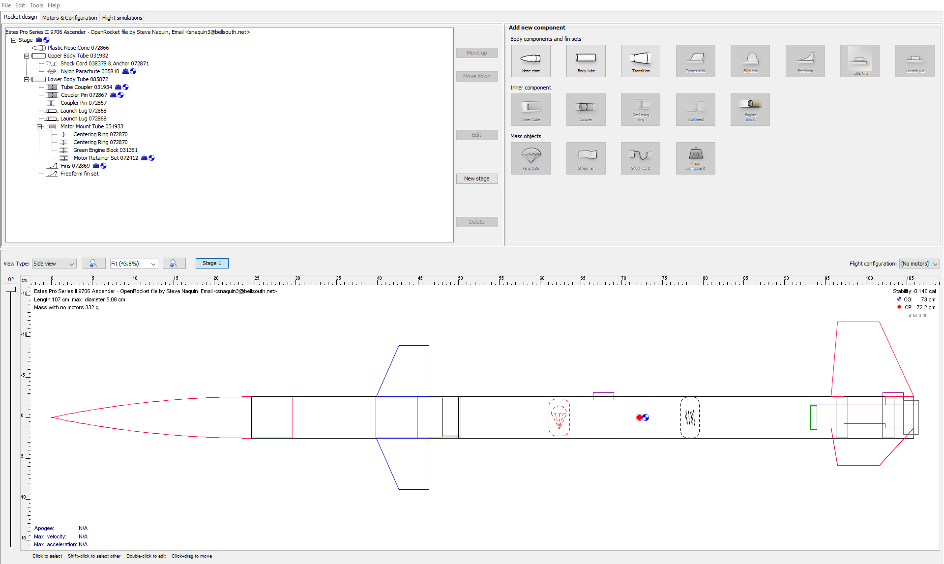 GitHub - glencostigan/stab: Arduino Controlled Rocket Stabilization