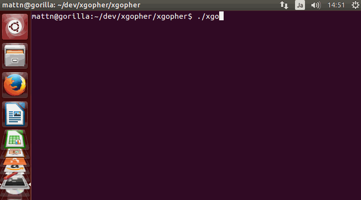 GitHub - mattn/xgopher: Linux port of https://github.com/mattn/gopher