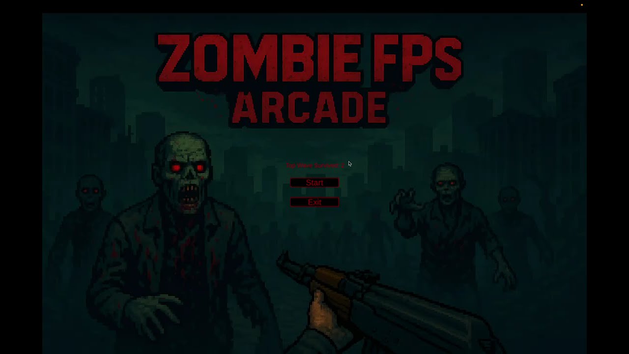 GitHub - GalHavshush/ZombieArcade: Unity FPS zombie wave survival game ...