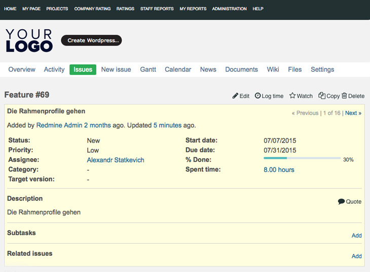 GitHub - codevog/redmine-earth-theme