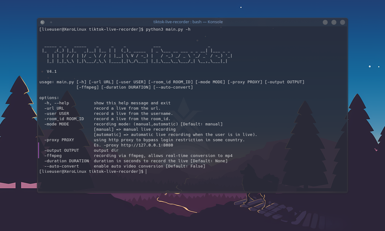 GitHub - Michele0303/tiktok-live-recorder: 🎥 A TikTok live streaming recorder tool written in ...