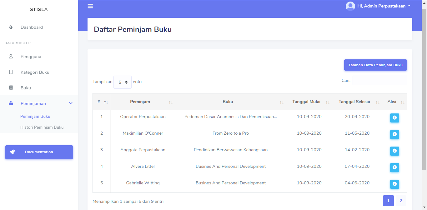 GitHub - mrizkimaulidan/perpusweb: Aplikasi peminjaman buku ...
