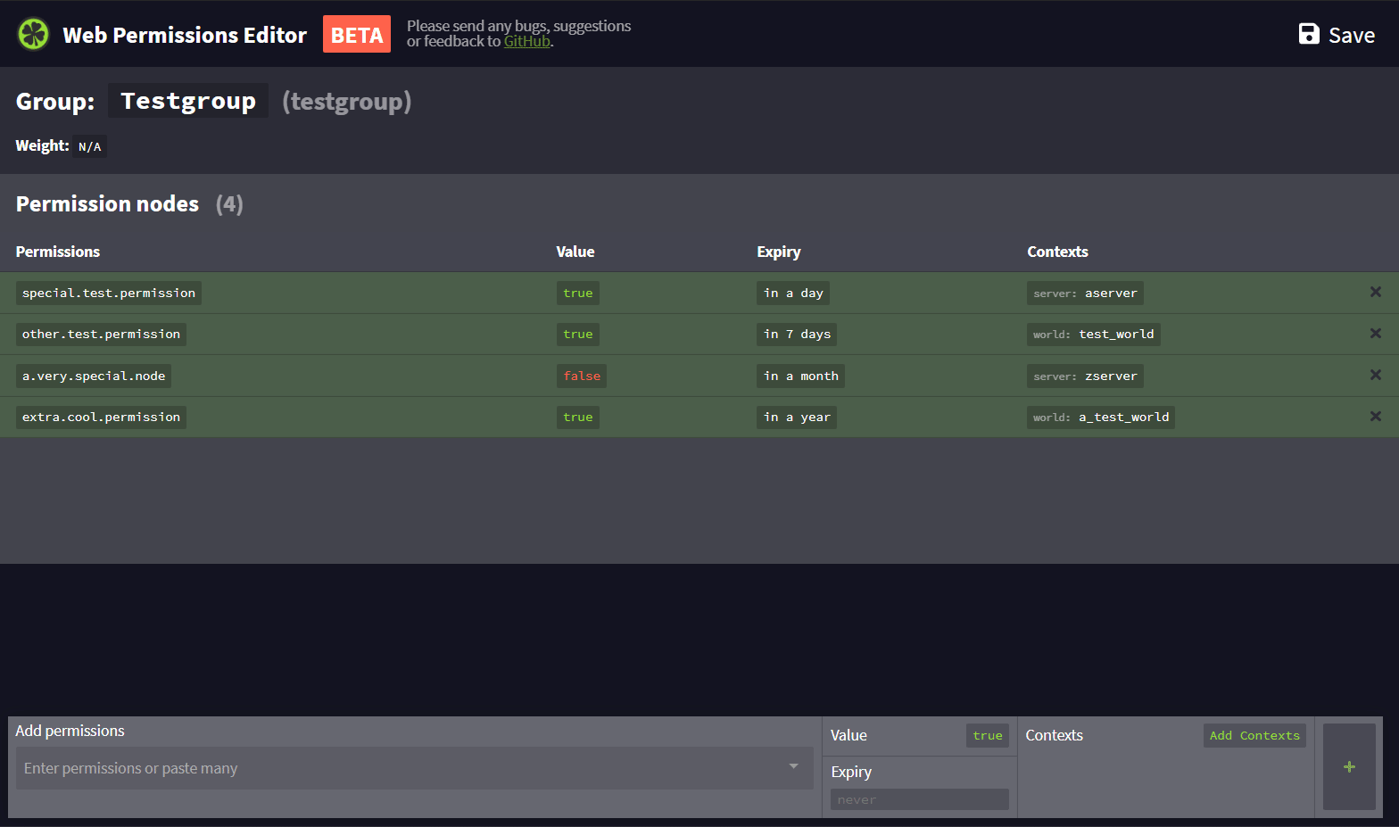 Web Editor · LuckPerms/LuckPerms Wiki · GitHub