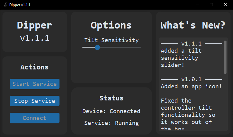 GitHub - Najatski/dipper: A python script that adds whammy & tilt support to the PlayStation PDP ...