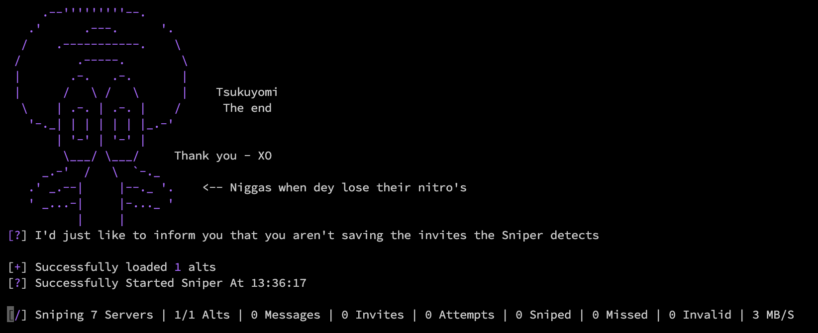 GitHub - Probabilities/Tsukuyomi-Nitro-Sniper: Tsukuyomi was one of the ...
