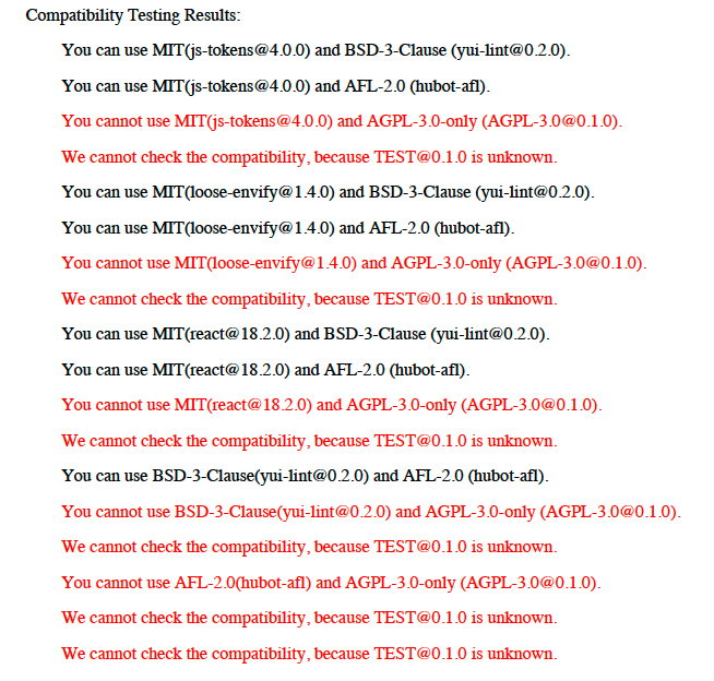GitHub - bomin0624/LicenseCompatibilityChecker: A Tool to Detect the ...
