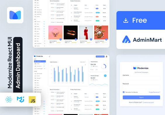 GitHub - adminmart/modernize-react-lite: Modernize React Lite is a free ...
