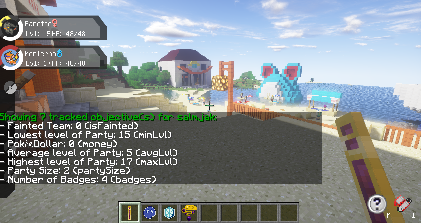Github Salmjak Pixelmon 3 Command Blocks Add Scoreboard Objectives