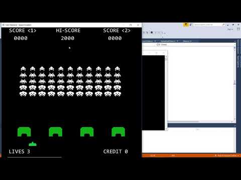 GitHub - beelandc/SpaceInvaders: A C# implementation of Space Invaders, built on top of Azul, an ...