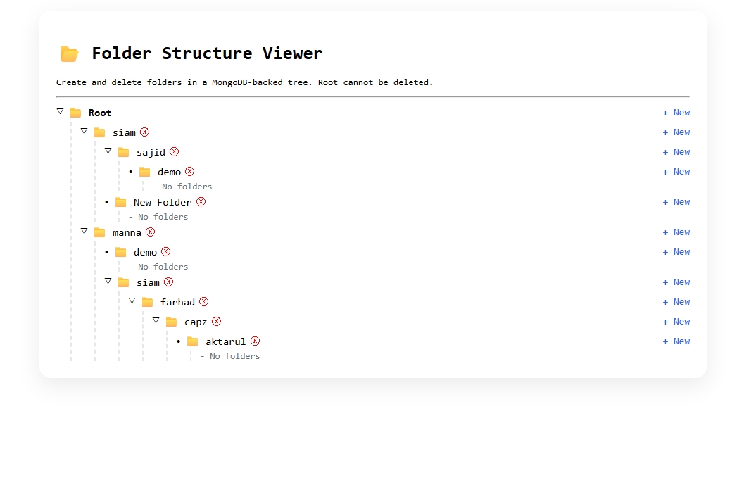 GitHub - engsiam/fullstack-folder-structure-app: Fullstack Folder Structure Viewer built with ...