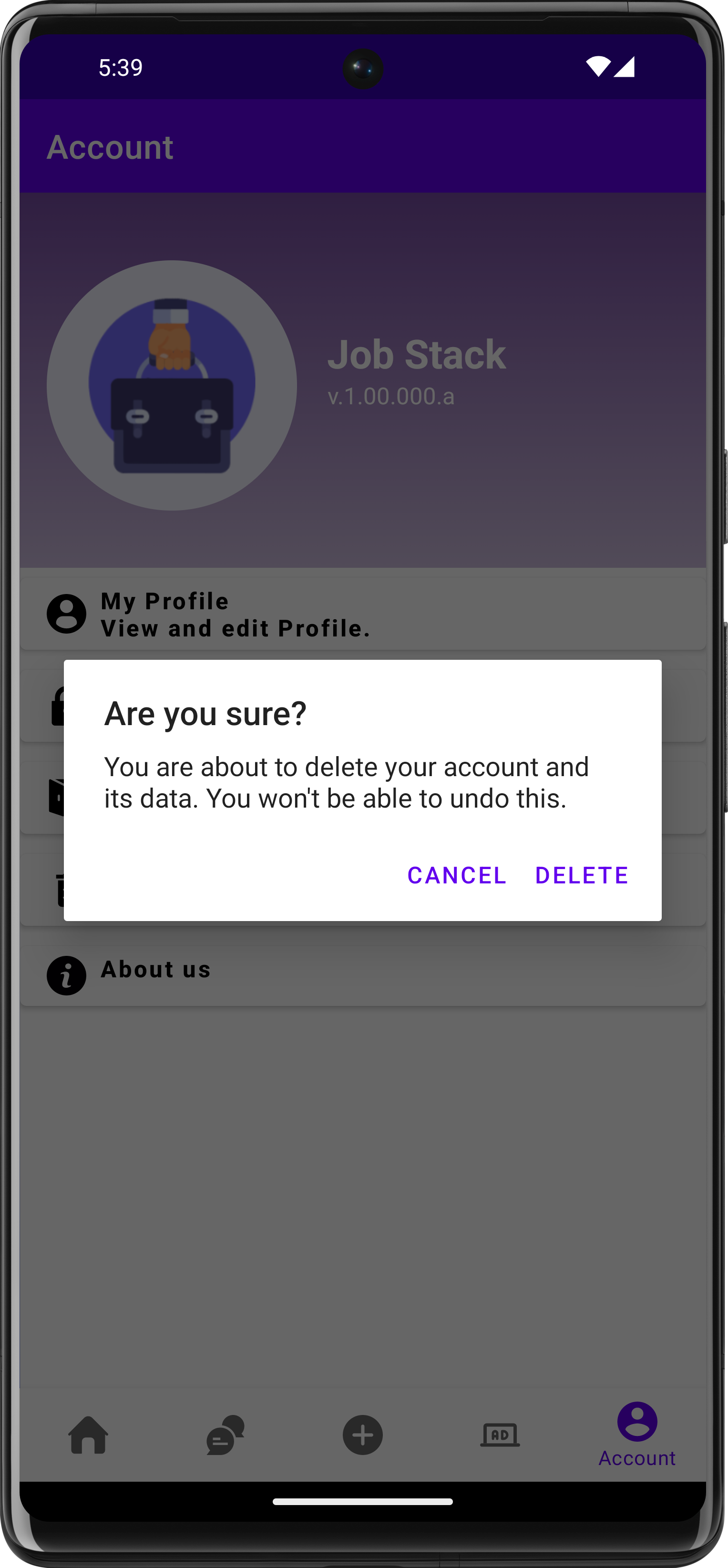 GitHub - harvinshibu/JobStack-Android-App: A Job Portal Android Application