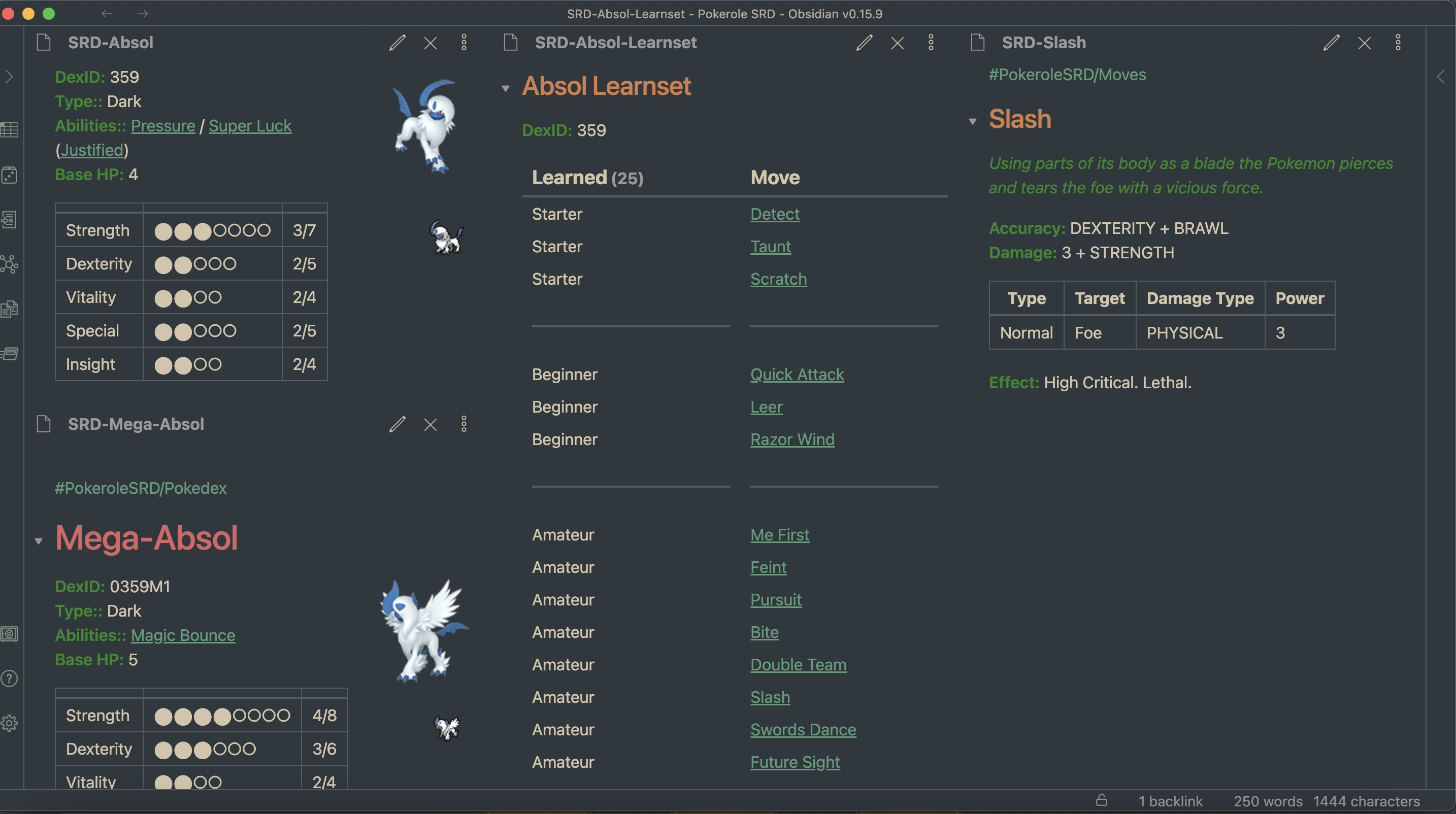 GitHub - Pokerole-Software-Development/Pokerole-Obsidian-SRD: A System Reference Document for ...