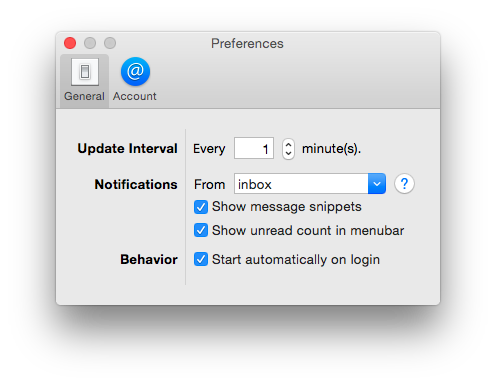 GitHub - jashephe/Gmail-Notifier: Minimalist Gmail inbox notifications for Mac OS X.