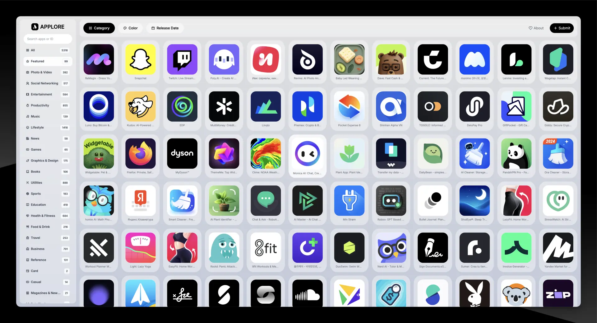 【工具自荐】APPLORE - 探索和发现精美的应用图标 · Issue #5191 · ruanyf/weekly · GitHub