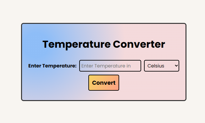GitHub - ArshGujral/Temperature-Converter: #This is a user-friendly temperature converter web ...