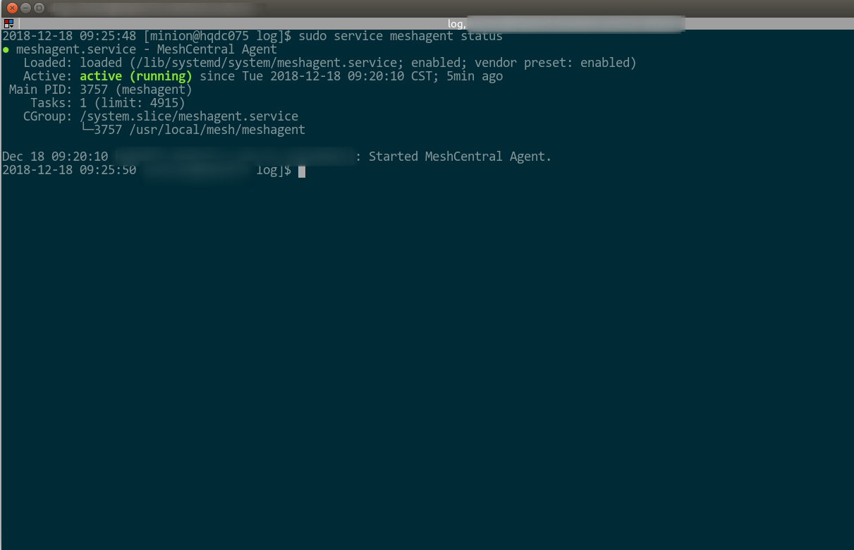 client not shown after install meshagent · Issue #53 · Ylianst/MeshCentral · GitHub