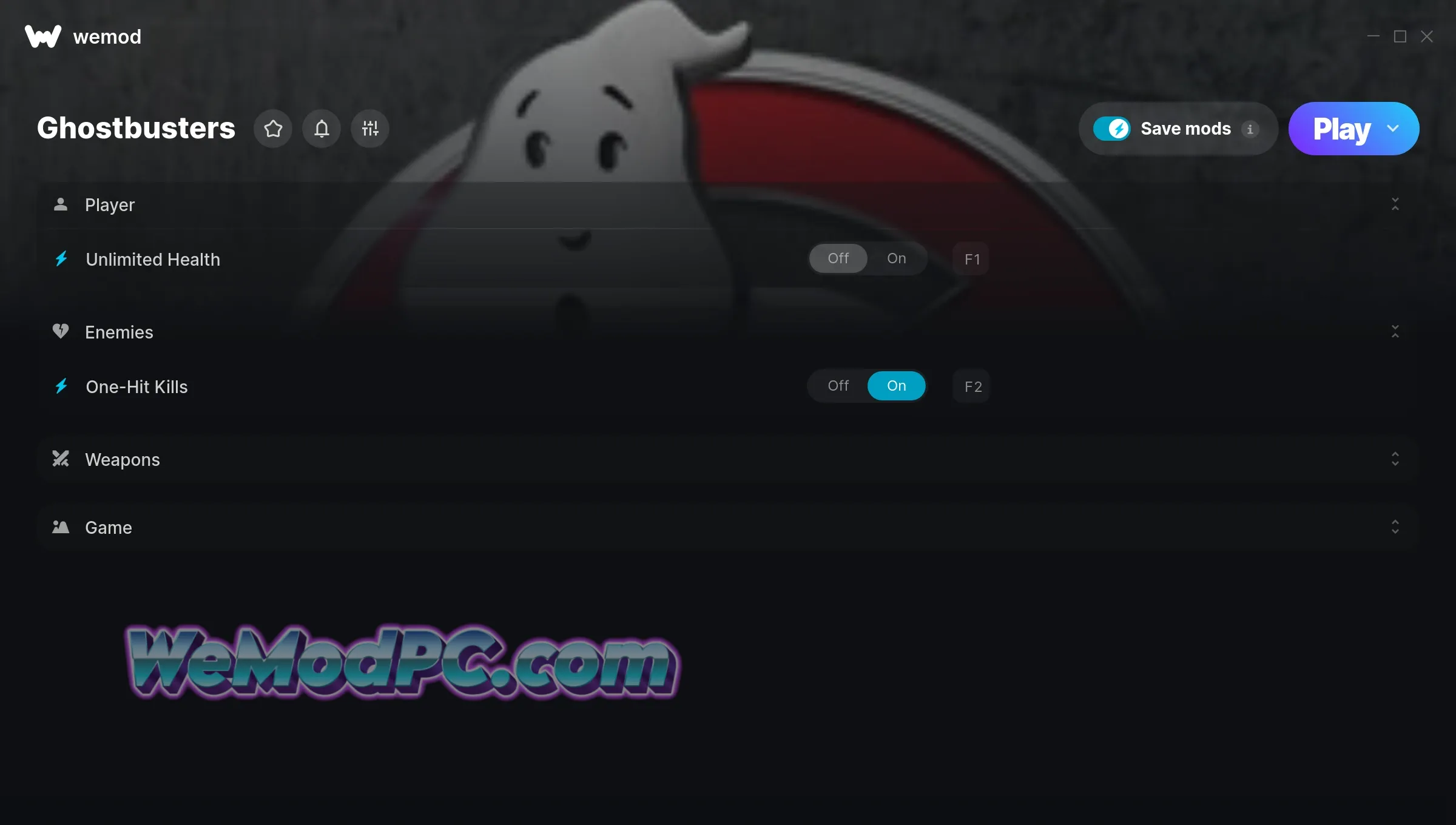 GitHub - koshak-31/Ghostbusters-PC-mod-no-overheat: GB hacks with damage multiplier, Cheats ...