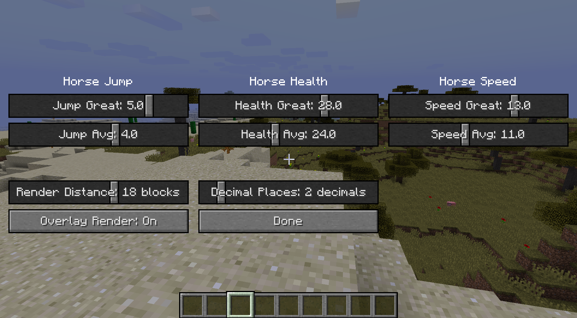 GitHub - MrLittleKitty/Horse-Stats: A Minecraft mod that shows the ...