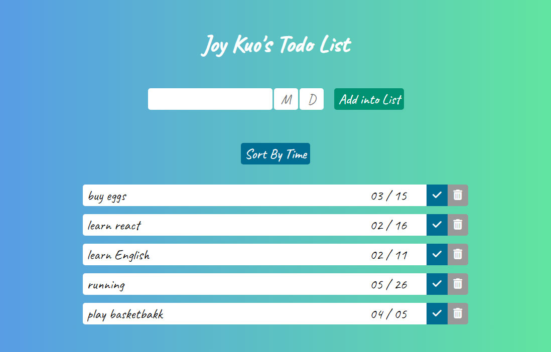 GitHub - KuoJoy/TodoList: 管理您工作和生活的To Do List。https://kuojoy.github.io/TodoList/