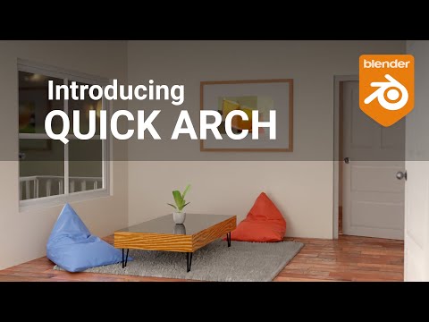 GitHub - luckykadam/quick-arch: Blender add-on for building creation