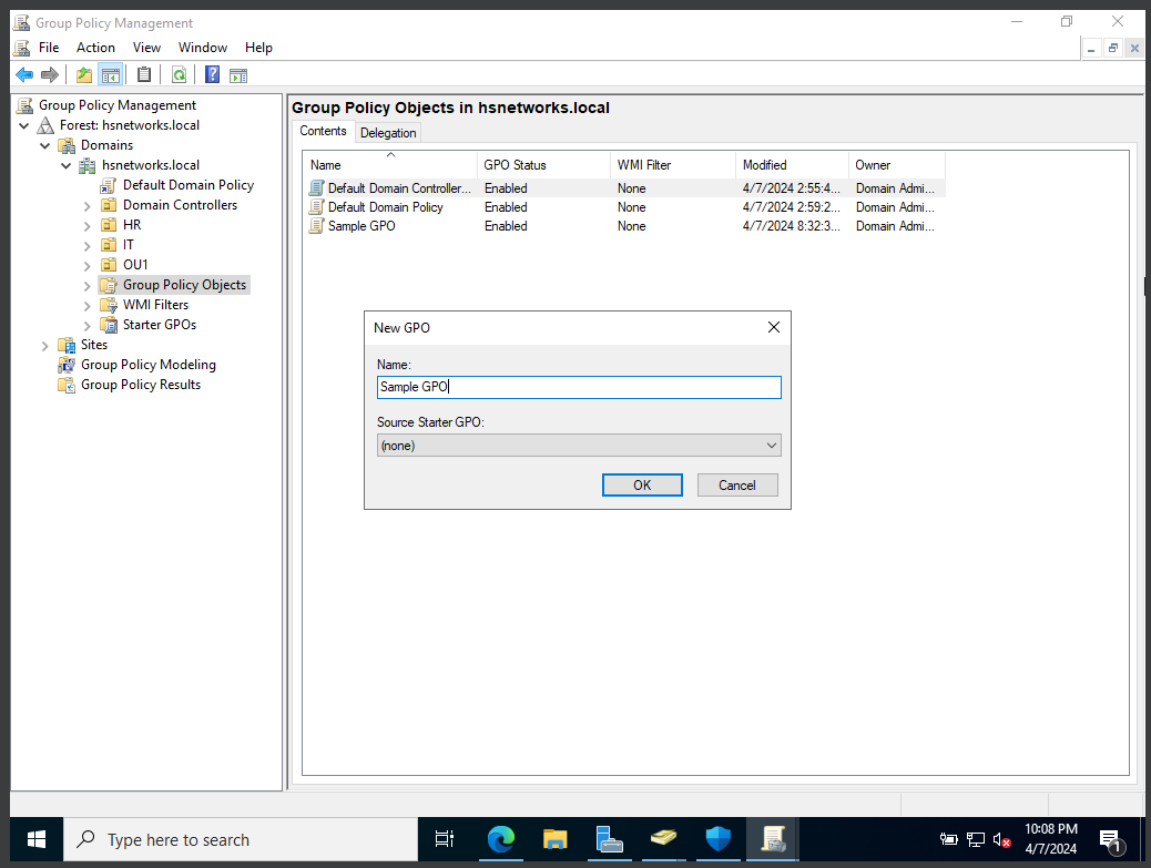GitHub - H1776/Creating-and-Linking-Group-Policy-Objects-GPO-in-Active-Directory