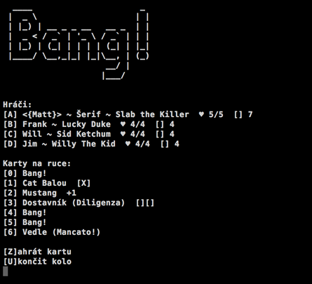 GitHub - MattSkala/bang-game: Bang! card game with LAN multiplayer and ...