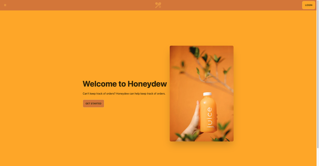 GitHub - Limebee/honeydew: A full stack web application where you can record juice bar orders.