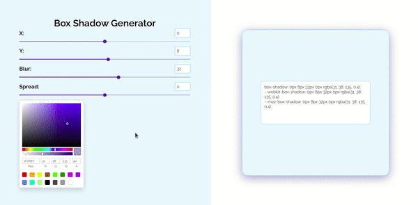 GitHub - martinthampi/box-shadow-generator: Generate Awesome CSS Box Shadow fast and easy