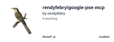 GitHub - rendyfebry/google-pse-mcp: A Model Context Protocol (MCP) server for the Google ...
