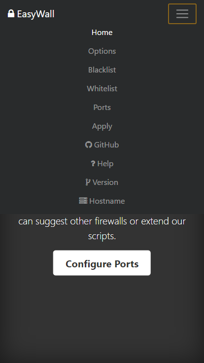 GitHub - pmalsenz/easywall-1: Powerful Firewall core and easy to use Webinterface for IPTables ...