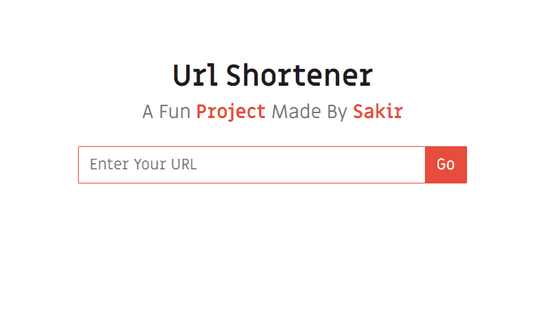 GitHub - sakirulalam/url-shortener: A Simple URL Shortener built with Python and Flask ...