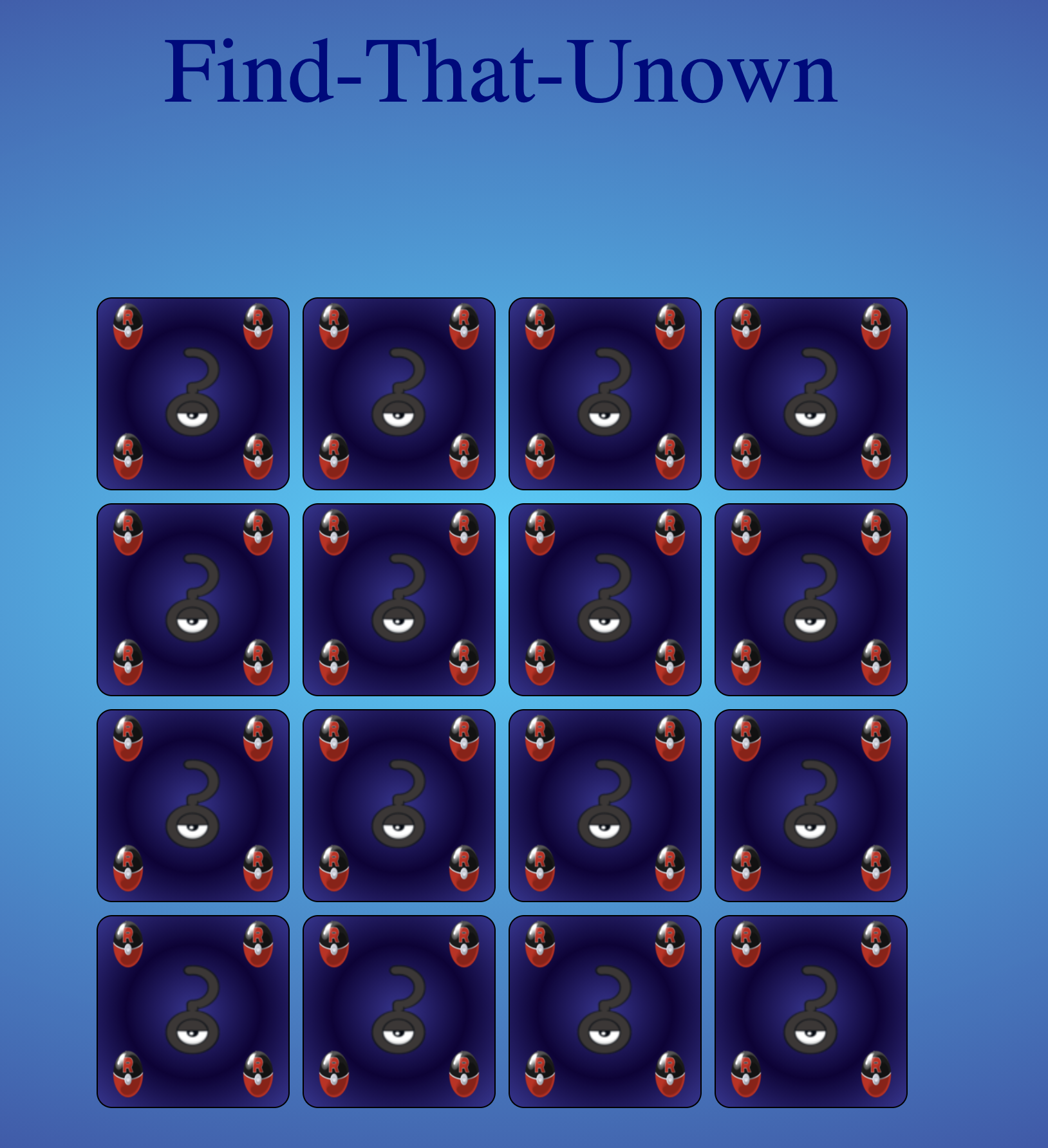 GitHub - scottydotcom/Pokemon-Memory-Game