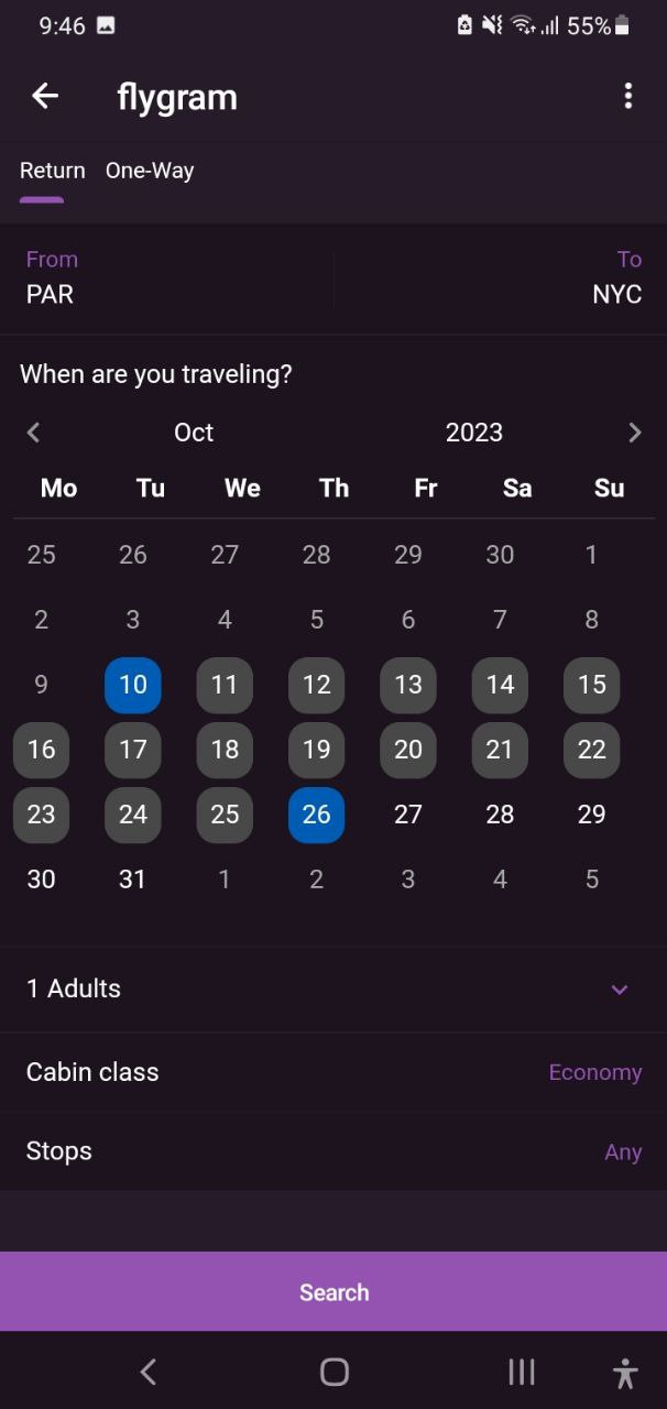 GitHub - mulealem/flygram: Flygram is a flight booking application designed specifically for the ...