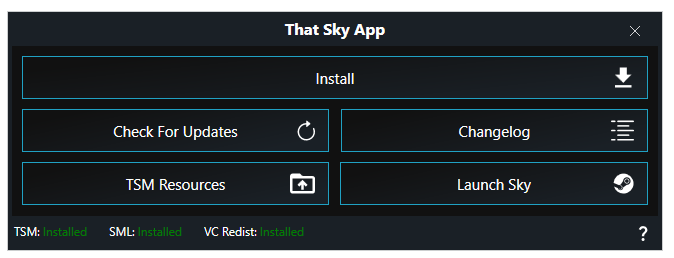 GitHub - XeTrinityz/ThatSkyApp: A simple application for installing and managing TSM