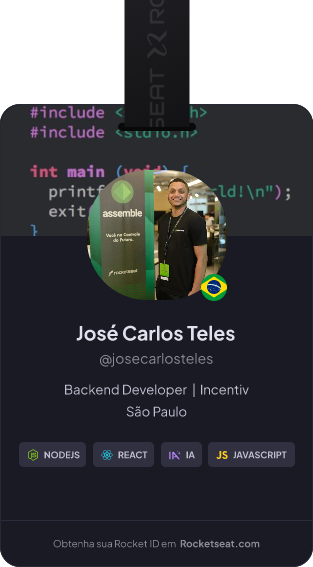 devjosecarlosteles (José Carlos Teles) · GitHub