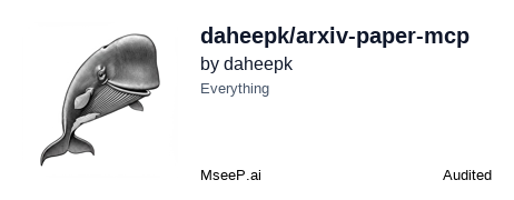 GitHub - daheepk/arxiv-paper-mcp: This project is an arXiv paper ...