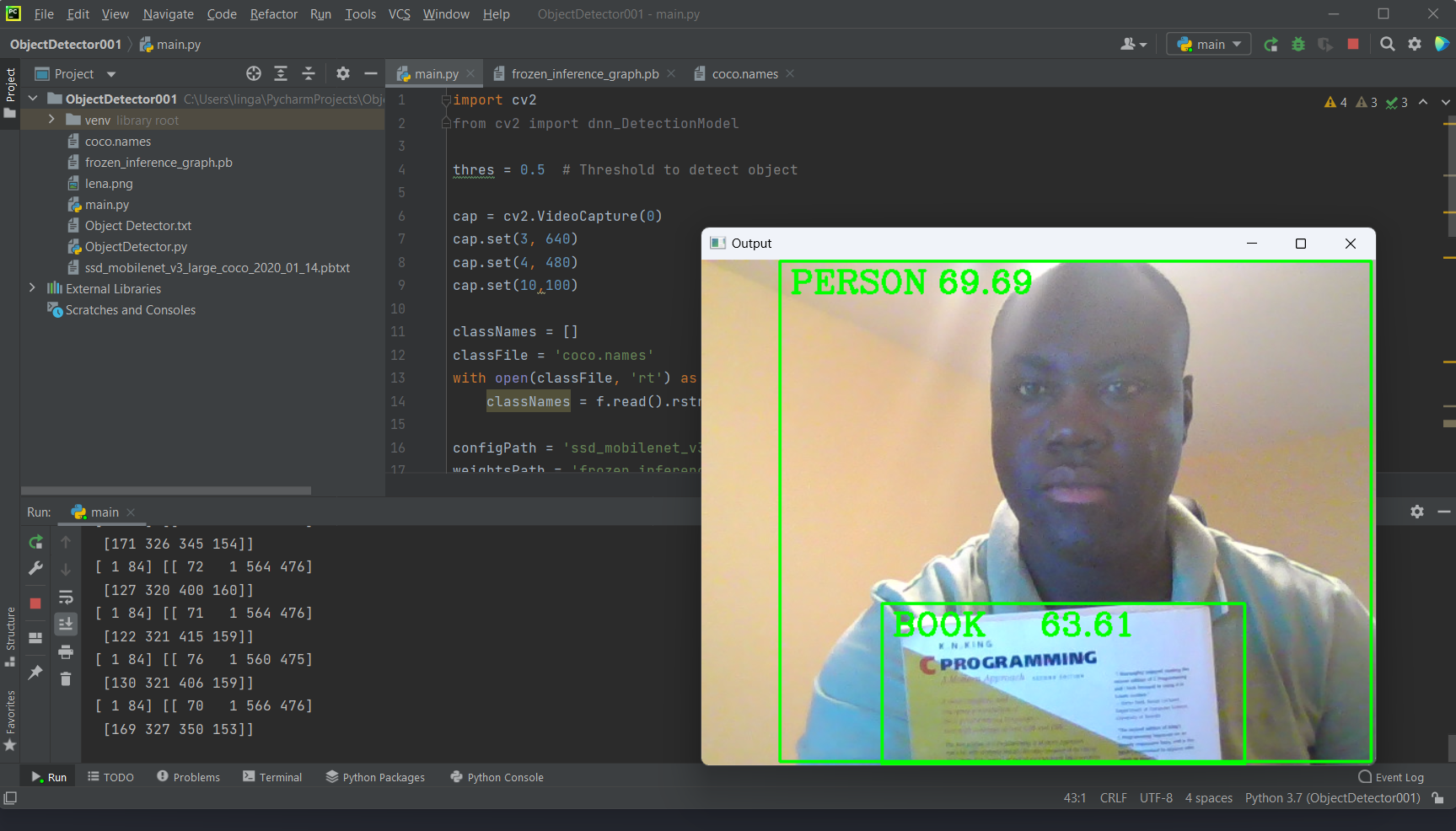 GitHub - lingaicyrille/Object-Detection
