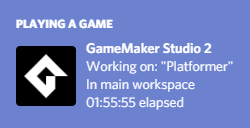 GitHub - catshift/GMS2_RPC_2022: Discord Rich Presence Module and a companion application for ...