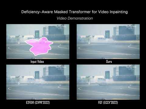 GitHub - yeates/DMT: Deficiency-Aware Masked Transformer for Video ...